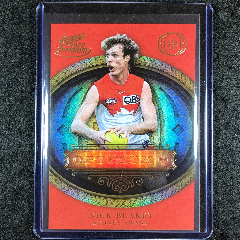 2022 Select AFL Optimum NICK BLAKEY Optimum Plus 99/115 – Cherry ...