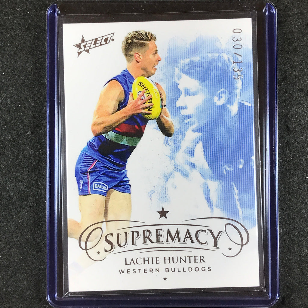 2021 Select AFL Supremacy LACHIE HUNTER Base 30/135 – Cherry Collectables