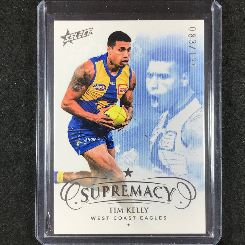 2021 Select AFL Supremacy TIM KELLY Base 83/135 – Cherry Collectables