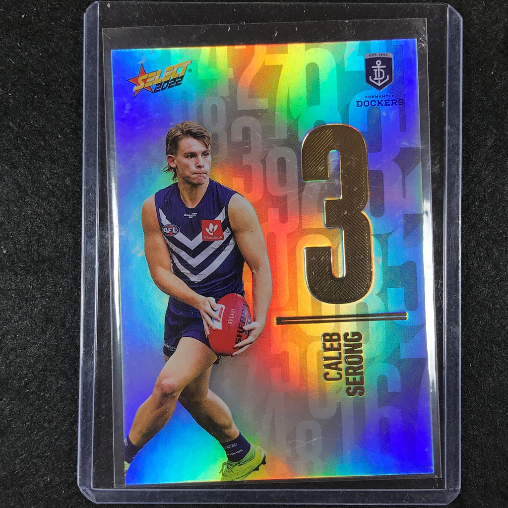 2022 Select AFL Footy Stars CALEB SERONG Numbers Daylight 149/190 ...