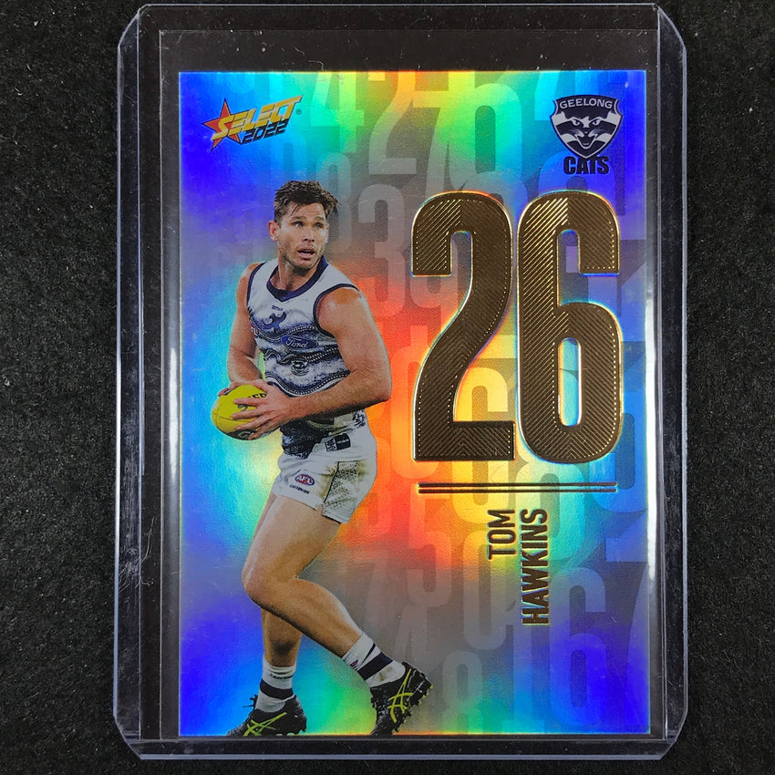 2022 Select AFL Footy Stars TOM HAWKINS Numbers Daylight 57/190 ...