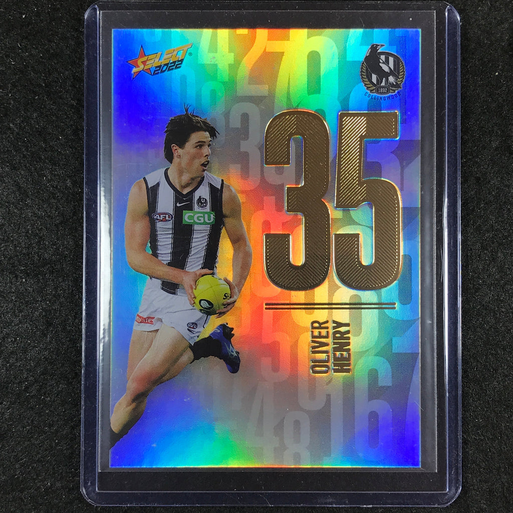 2022 Select AFL Footy Stars OLIVER HENRY Numbers Daylight 152/190 ...