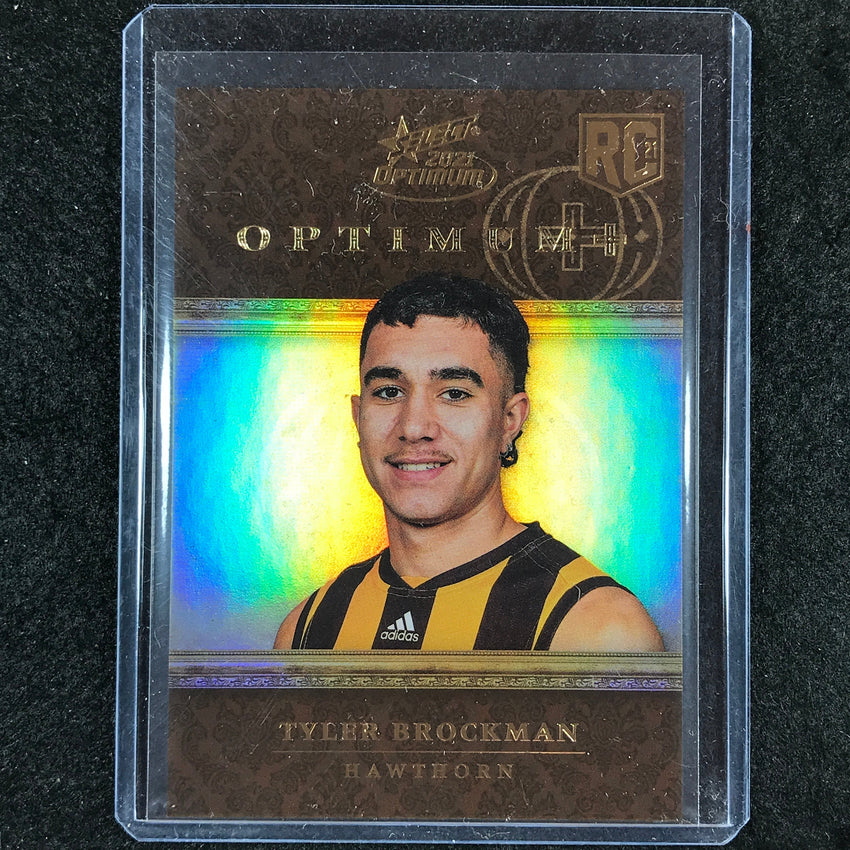 2021 Select AFL Optimum TYLER BROCKMAN Optimum Plus RC 62/115 – Cherry ...