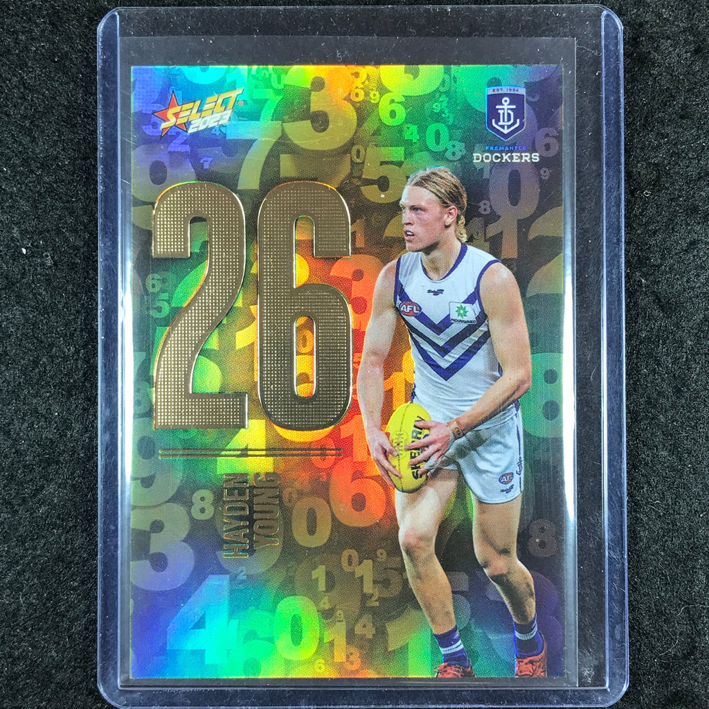 2023 Select AFL Footy Stars HAYDEN YOUNG Numbers 122/255 – Cherry ...