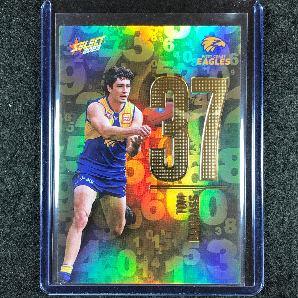 2023 Select AFL Footy Stars TOM BARRASS Numbers 211/255 – Cherry ...