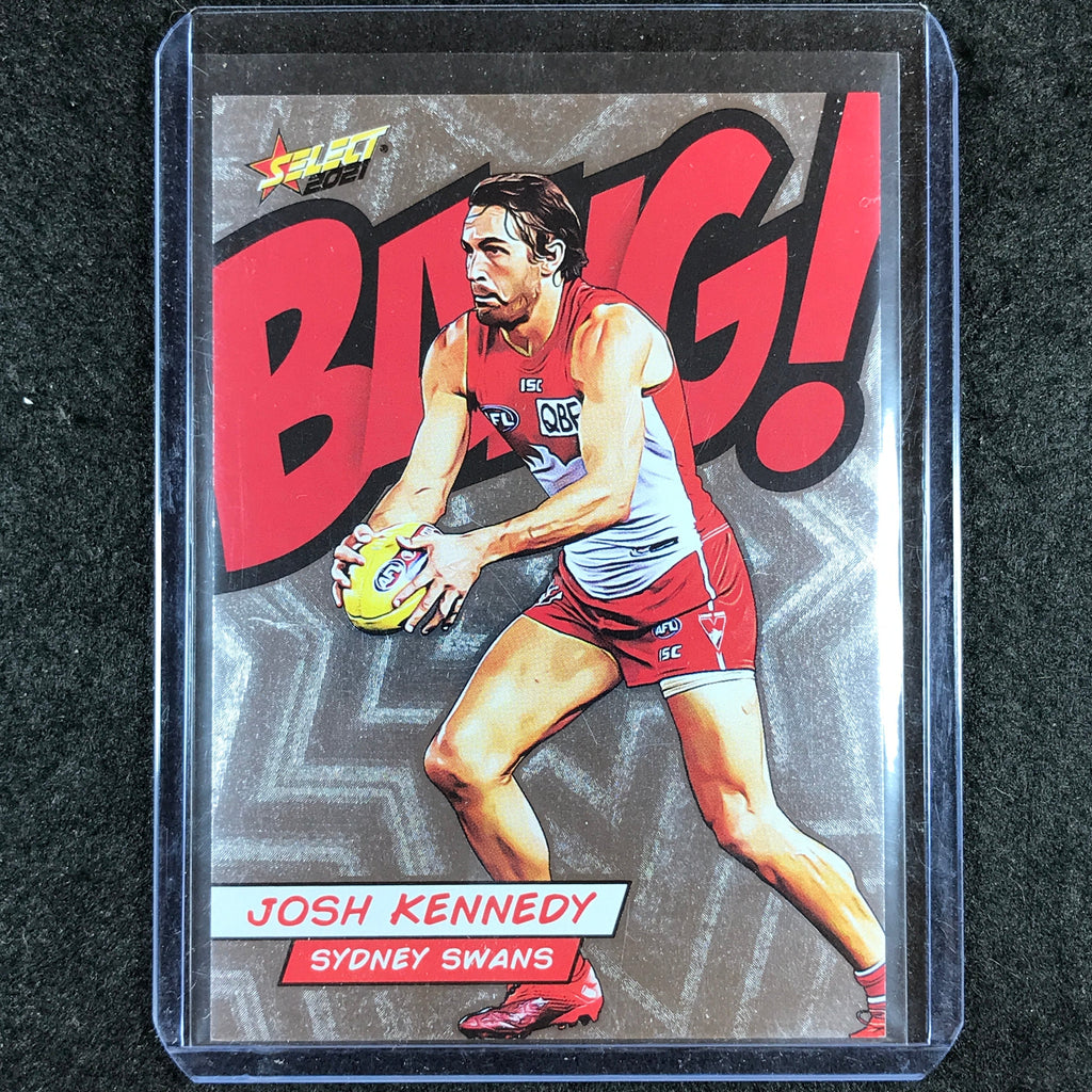 2021 Select AFL Footy Stars JOSH KENNEDY Bang! 68/210 – Cherry Collectables