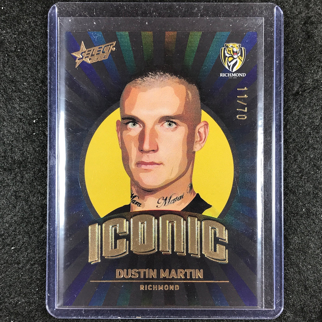 2023 Select AFL Footy Stars DUSTIN MARTIN Iconic 11/70 – Cherry ...
