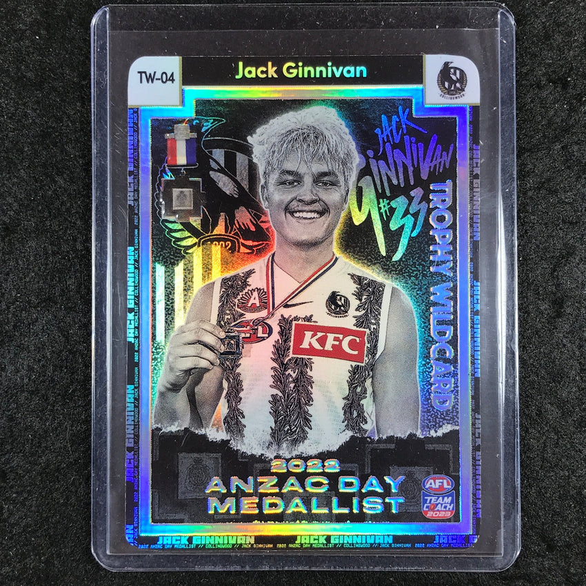 2023 Teamcoach AFL JACK GINNIVAN Trophy Wildcard TW-04 – Cherry ...