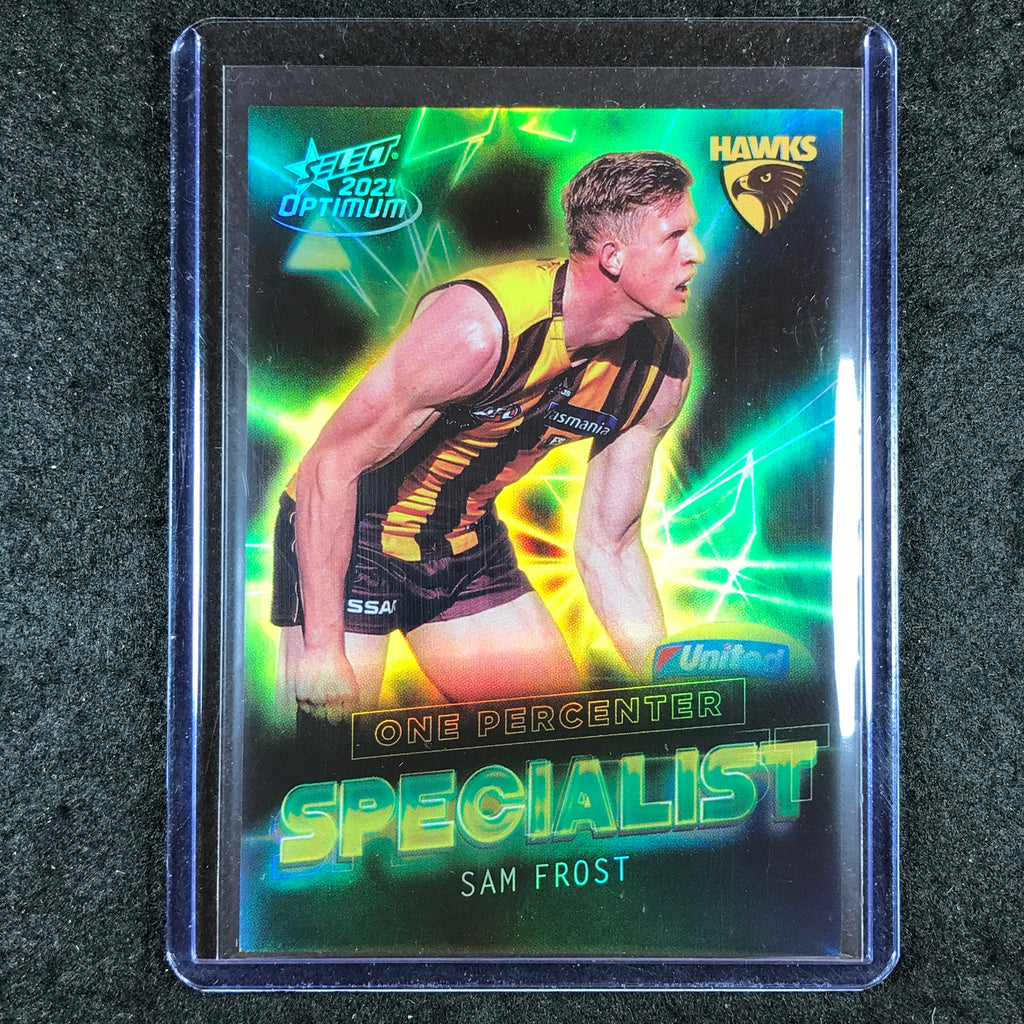 2021 Select AFL Optimum SAM FROST Specialist One Percenter 55/80 ...