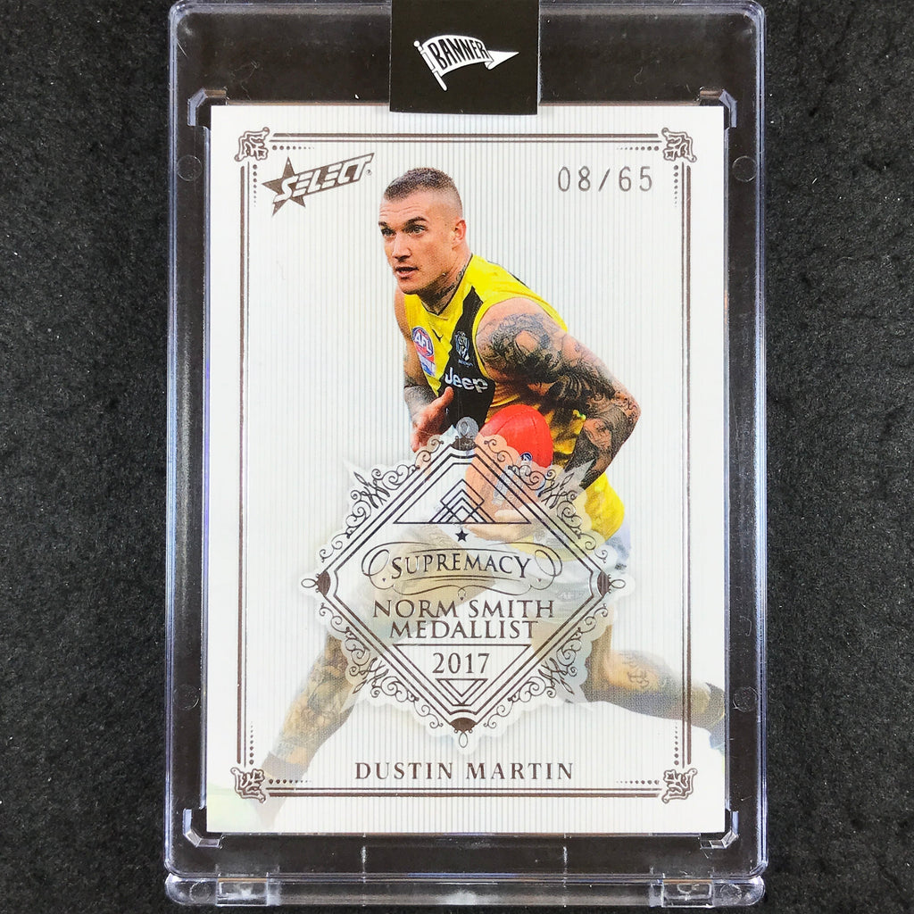 2019 Select AFL Supremacy DUSTIN MARTIN Norm Smith Medallist 08/65 ...