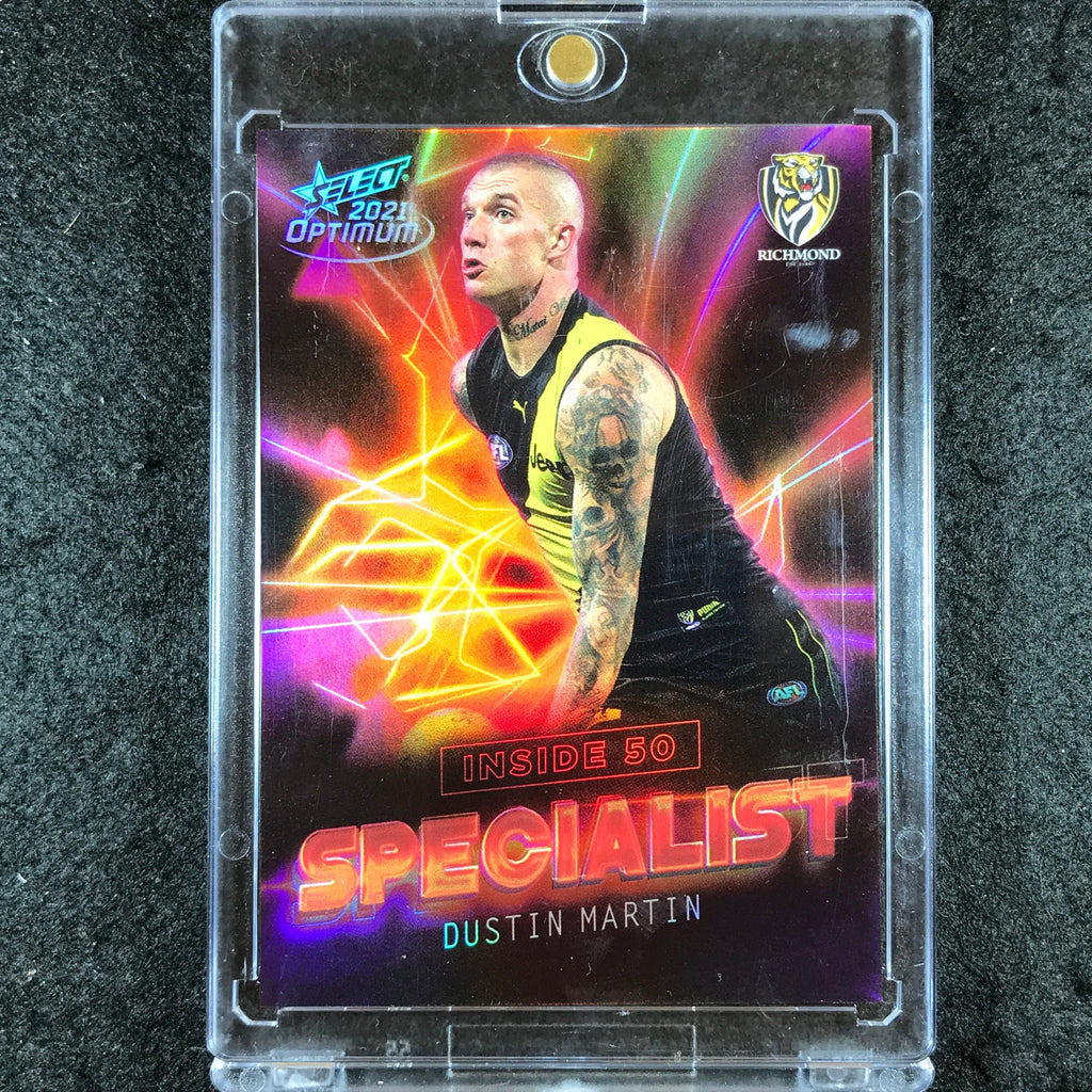 2021 Select AFL Optimum DUSTIN MARTIN Specialist Inside 50 74/80 ...