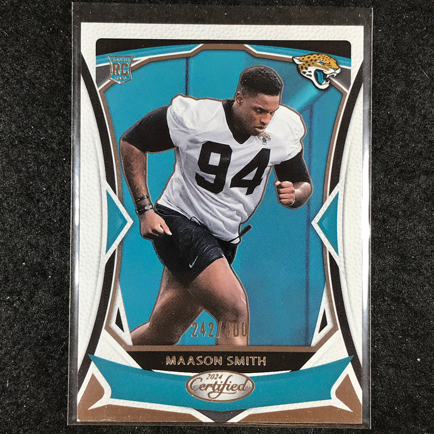 2024 Certified Football MAASON SMITH Rookie Base 242/400 #138 – Cherry ...
