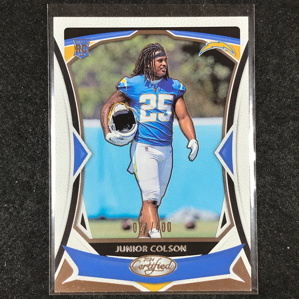 2024 Certified Football JUNIOR COLSON Rookie Base 21/400 #152 – Cherry ...