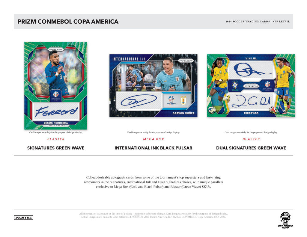 2024 Panini Prizm COPA America Soccer Blaster Box | Messi color wheel ...