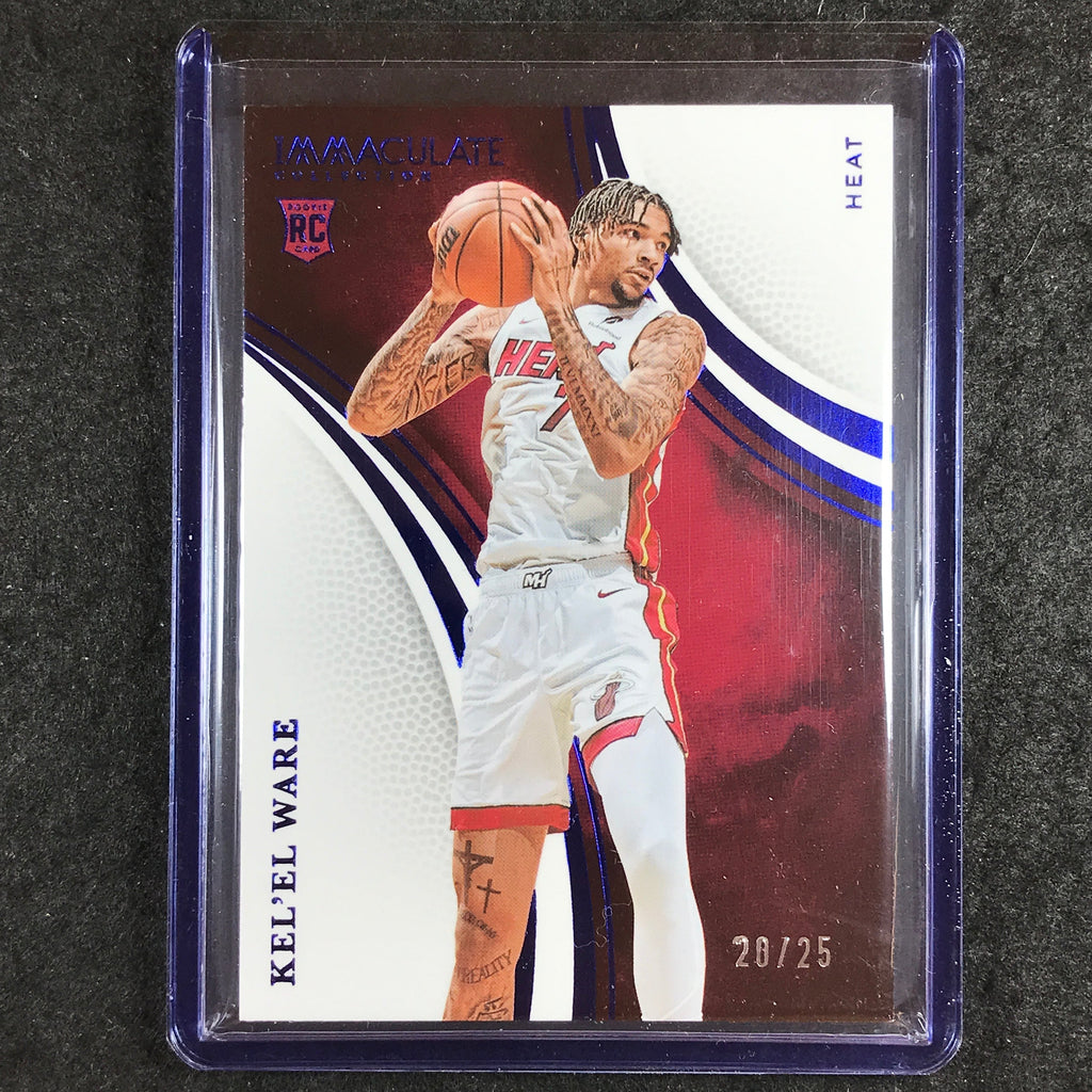 2024-25 Immaculate KEL'EL WARE Rookie Base Blue 20/25 #42 – Cherry ...