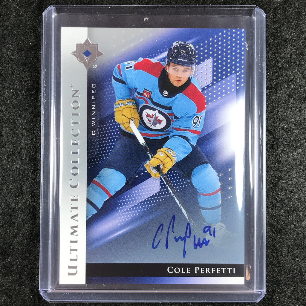 2024-25 Ultimate Hockey COLE PERFETTI Base Autograph #47 – Cherry ...