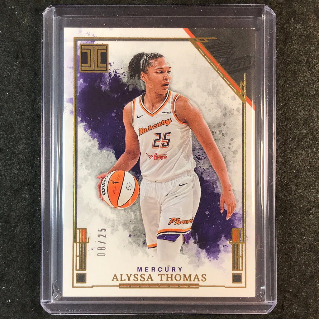 2025 Impeccable WNBA ALYSSA THOMAS Base Gold 8/25 #16 – Cherry Collectables