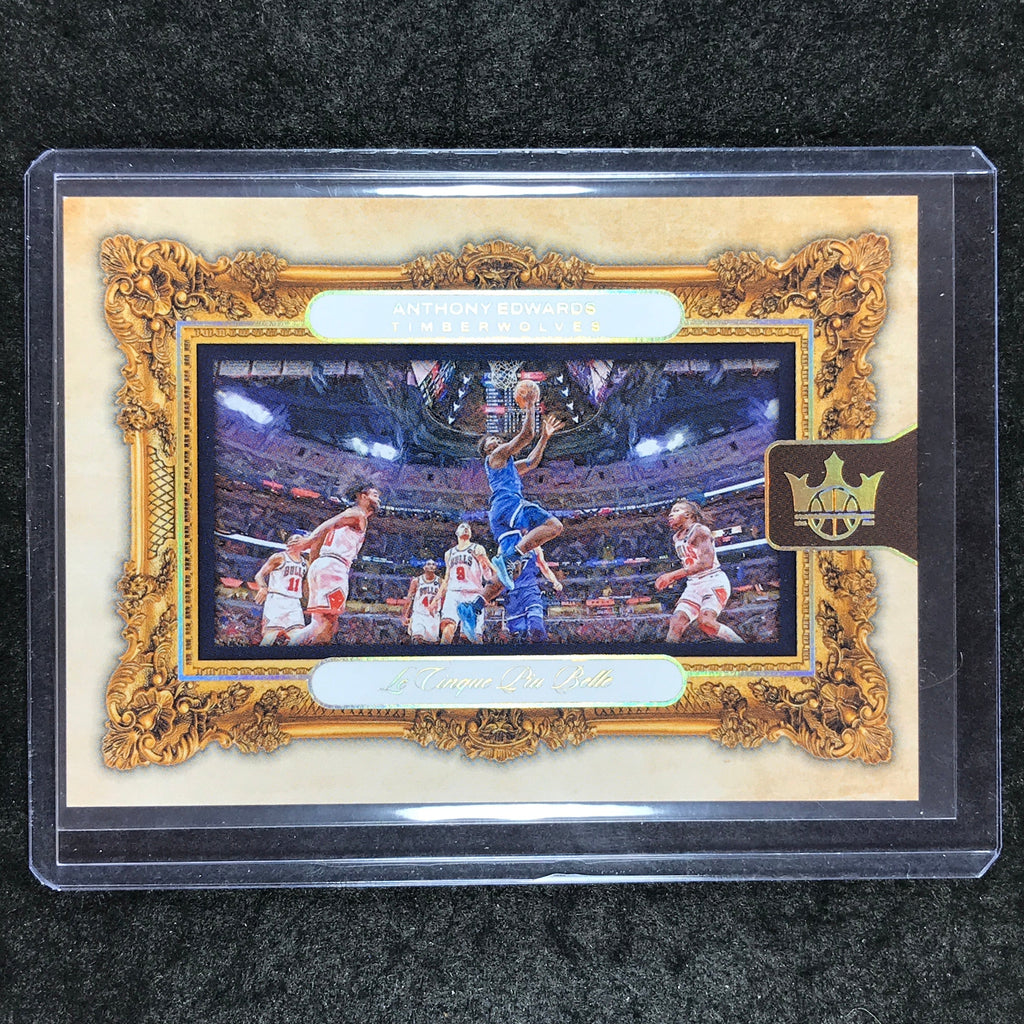 2024-25 Court Kings ANTHONY EDWARDS La Cinque Piu Belle SSP #4 – Cherry ...