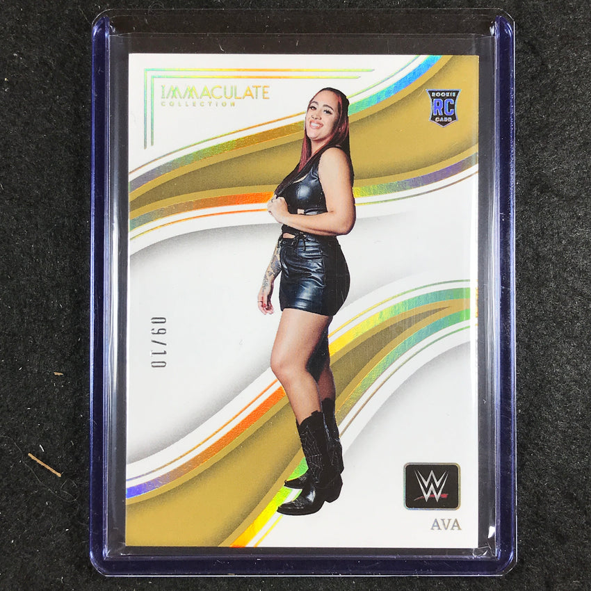 2023 Immaculate WWE AVA Rookie Base Gold 9/10 – Cherry Collectables