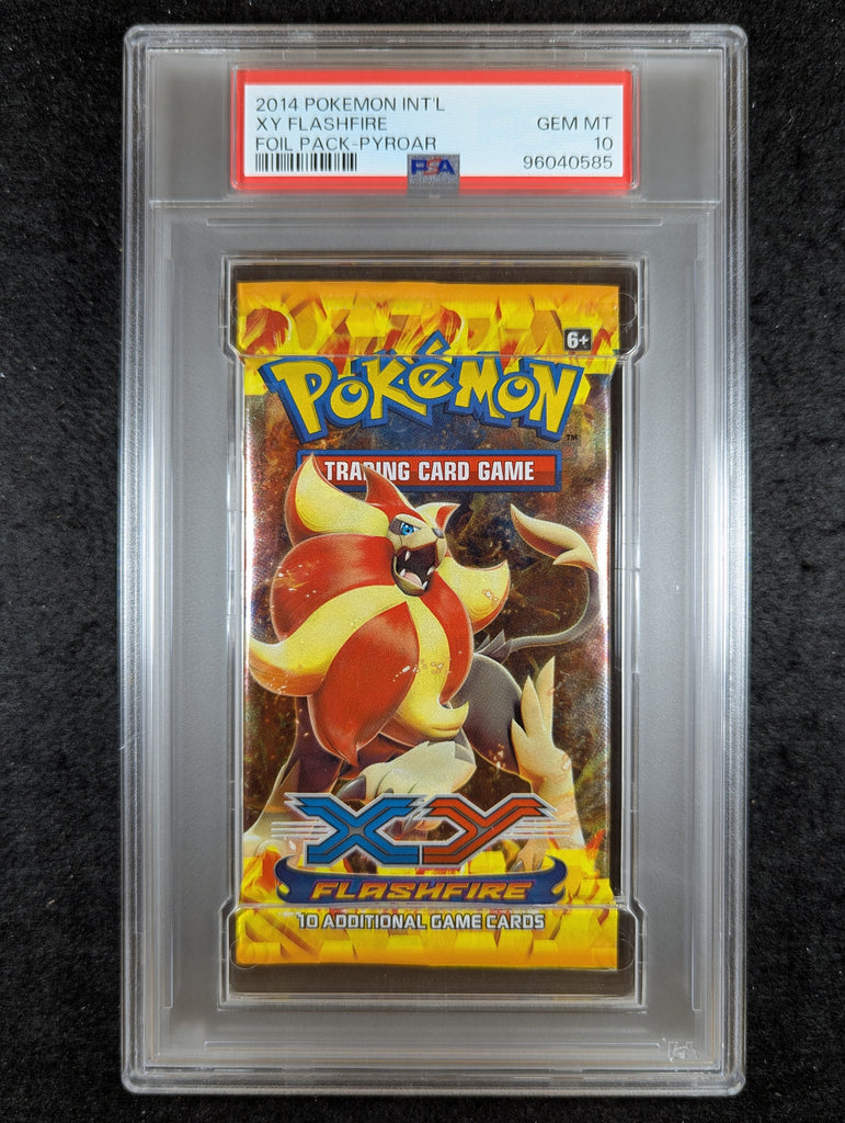 PSA 10 Pokemon Sun & Moon Shining Legends Booster Pack - Pyroar 585 ...