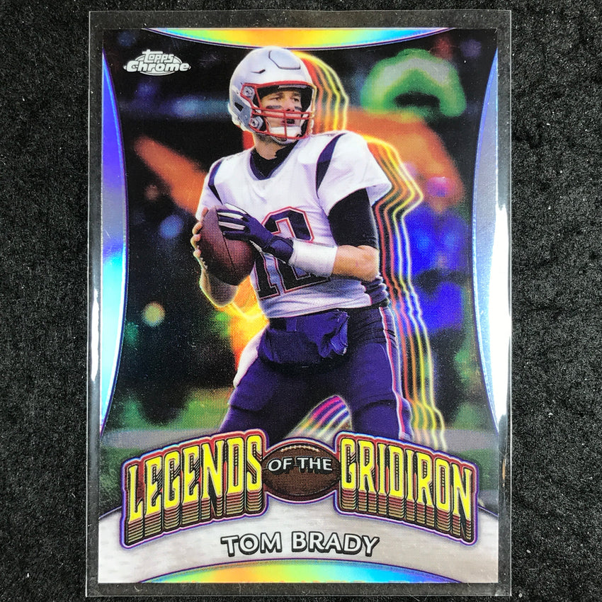 2024 Topps Chrome Football TOM BRADY Legends of the Gridiron Refractor ...