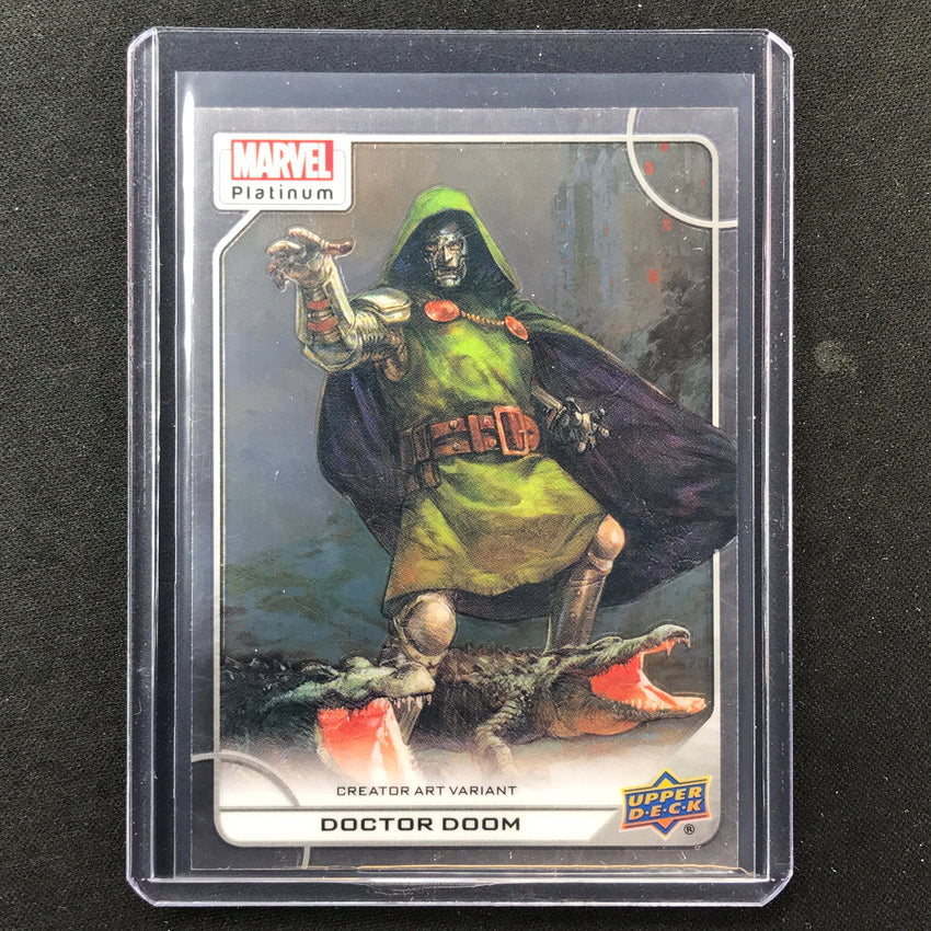 2023 Marvel Platinum DOCTOR DOOM Creator Art Variant Base SP #11 ...