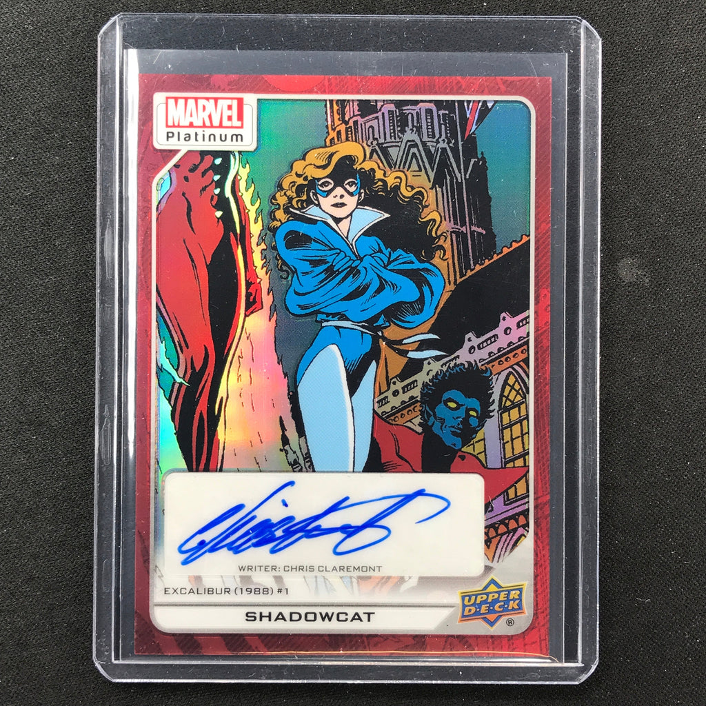 2023 Marvel Platinum SHADOWCAT CHRIS CLAREMONT High Series Creator Aut ...