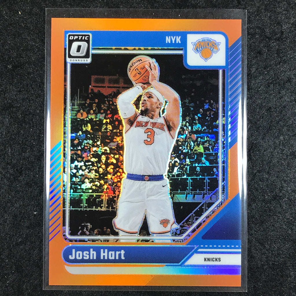 2024-25 Donruss Optic JOSH HART Base Orange /175 #102 – Cherry Collectables