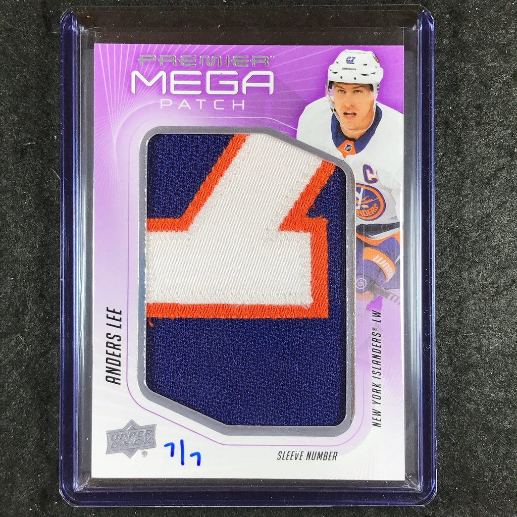 2024-25 Premier Hockey ANDERS LEE Mega Patch Chest Logo Relic 7/7 ...