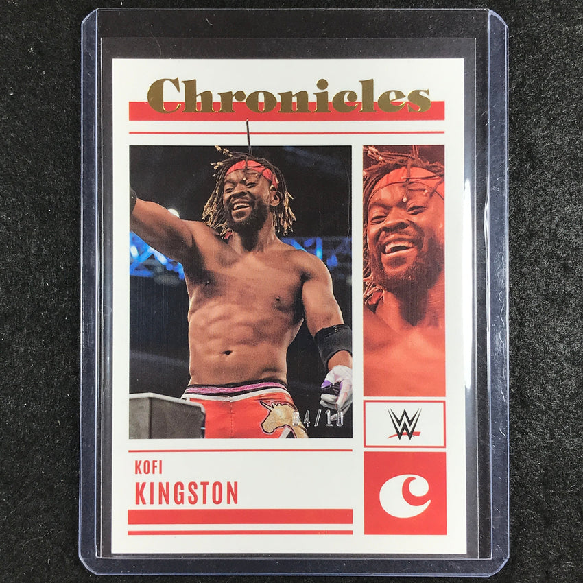 2023 Chronicles WWE KOFI KINGSTON Chronicles Gold 4/10 – Cherry ...