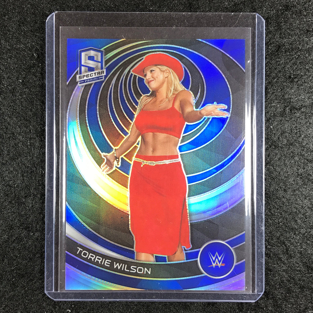 2023 Chronicles WWE TORRIE WILSON Spectra Blue 57/99 – Cherry Collectables