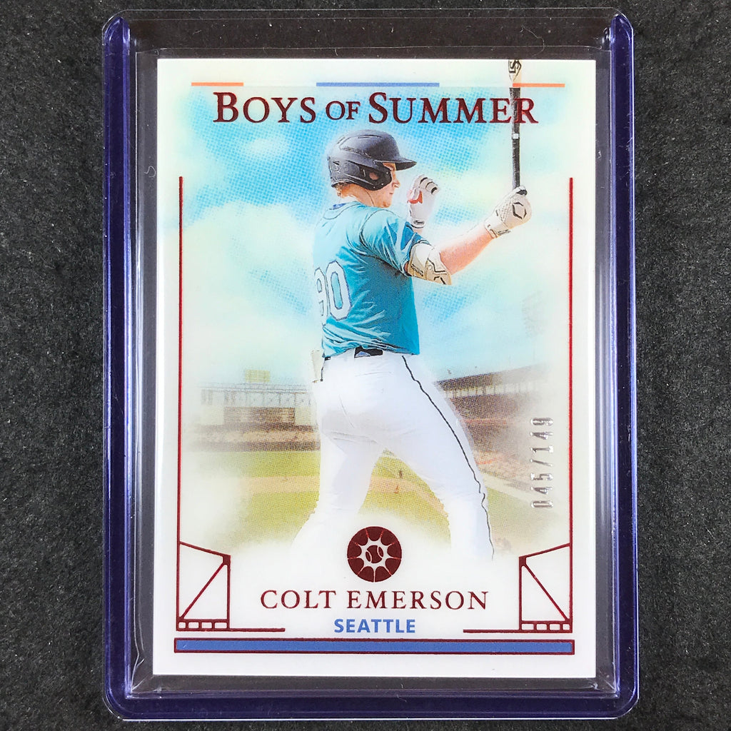 2024 Boys of Summer COLT EMERSON Base Red 45/149 #76 – Cherry Collectables
