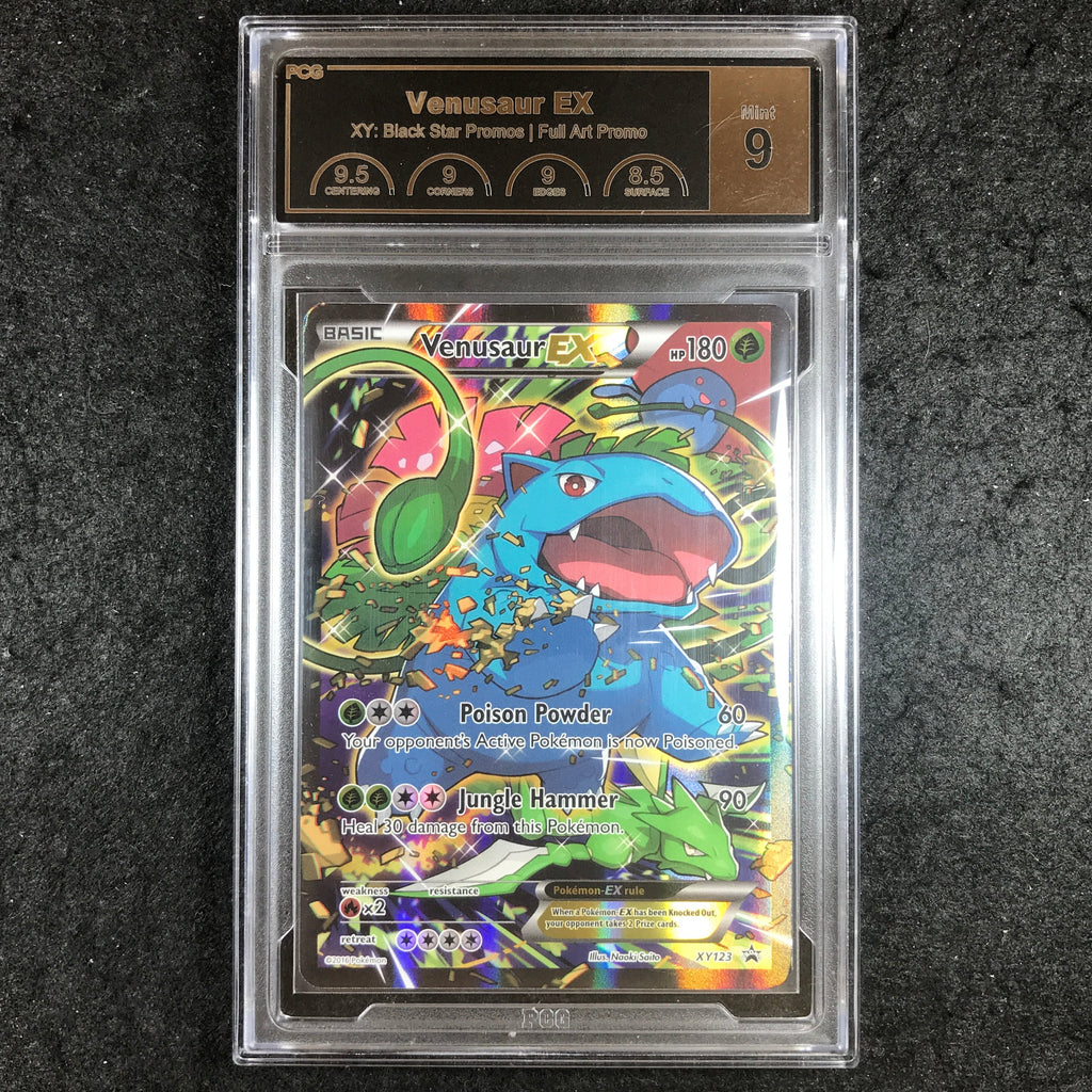PCG Grading 9 Venusaur EX - XY123 - Full Art Red & Blue Collection Pro ...