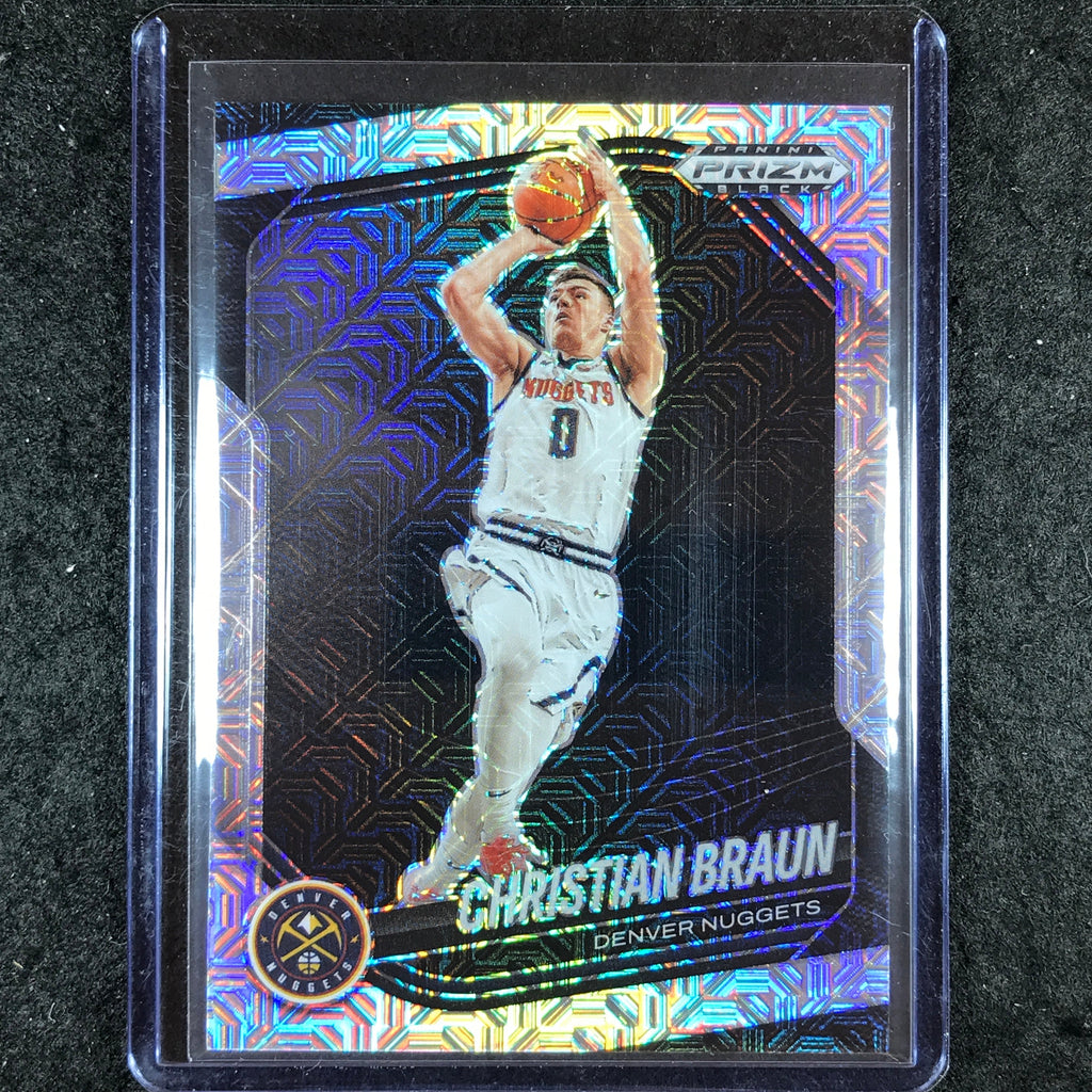 2024-25 Prizm Black CHRISTIAN BRAUN Base Mojo 19/25 #186 – Cherry ...