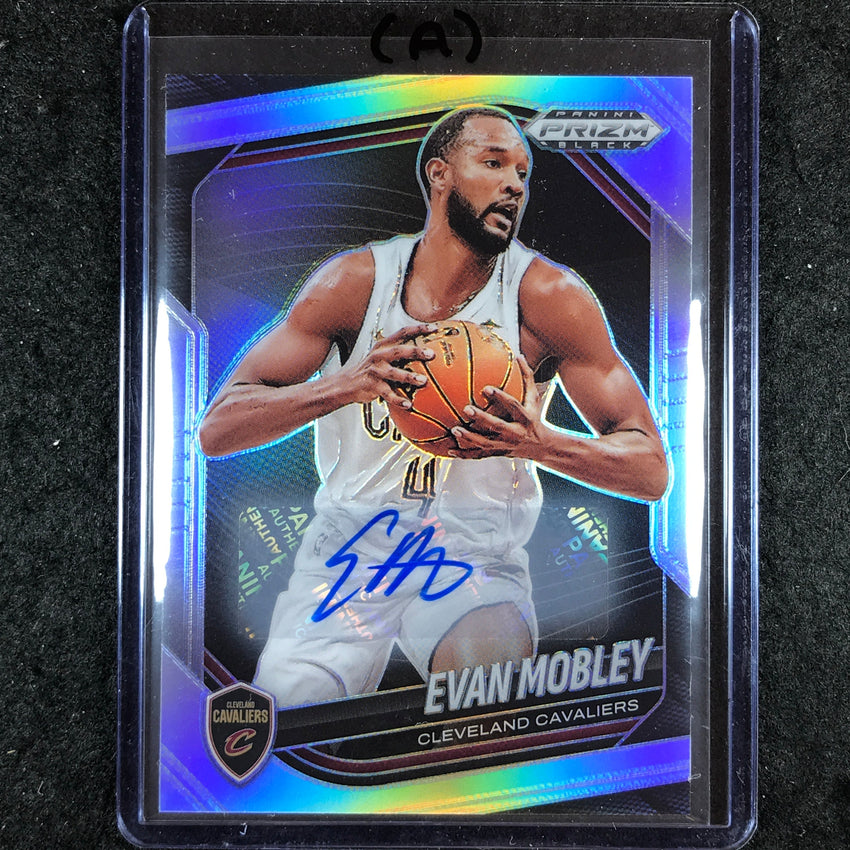 2024-25 Prizm Black EVAN MOBLEY Base Auto Silver #121 (A) – Cherry ...