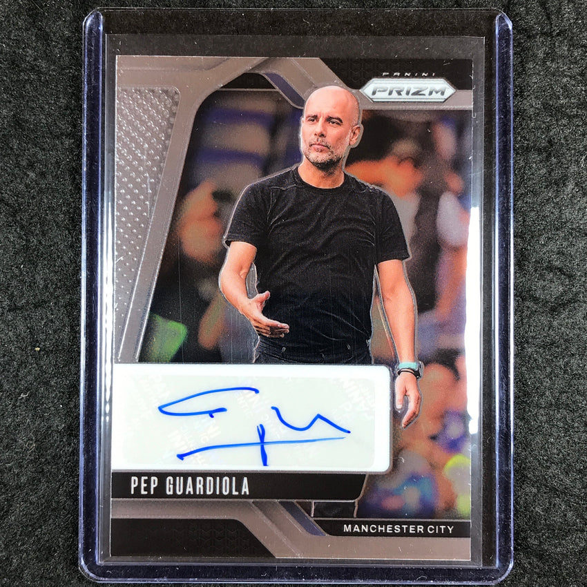 2024-25 Prizm EPL PEP GUARDIOLA Signatures Auto Base #PEP – Cherry ...