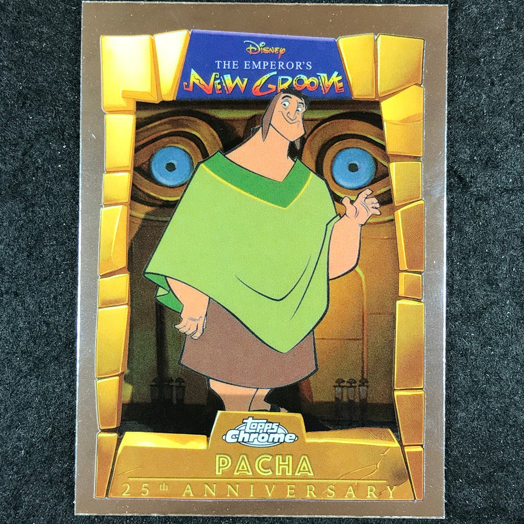 2025 Topps Chrome Disney PACHA Emperor's New Groove 25th Anniversary ...