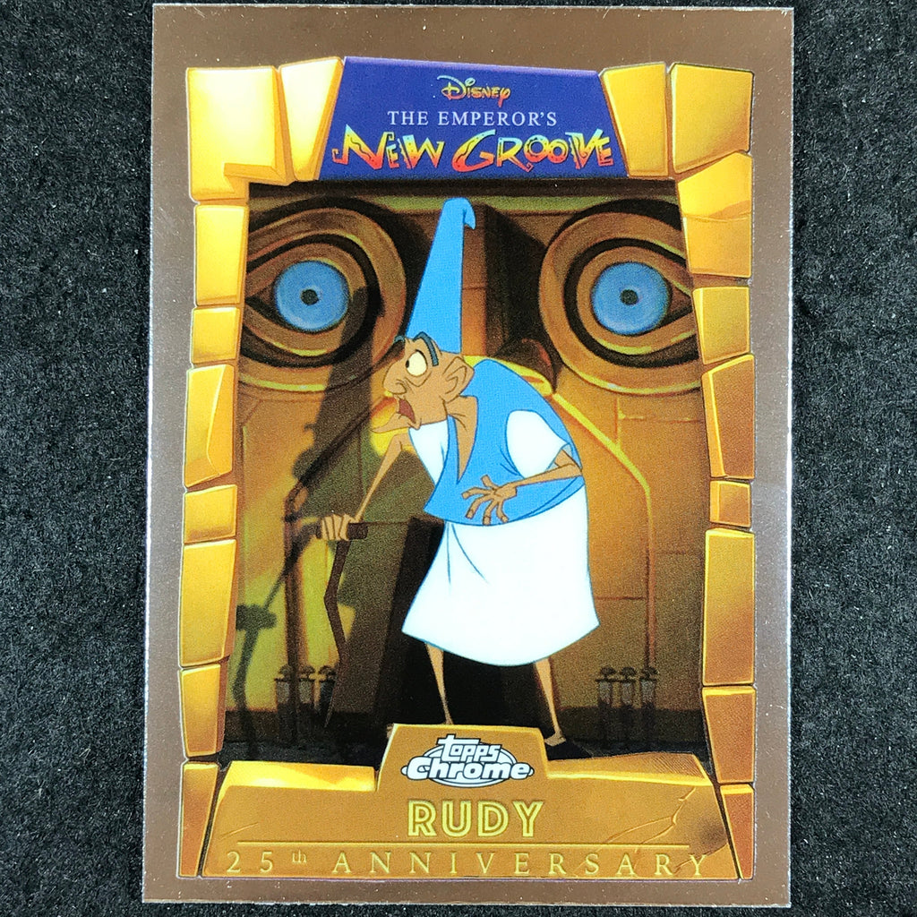2025 Topps Chrome Disney RUDY Emperor's New Groove 25th Anniversary #8 ...