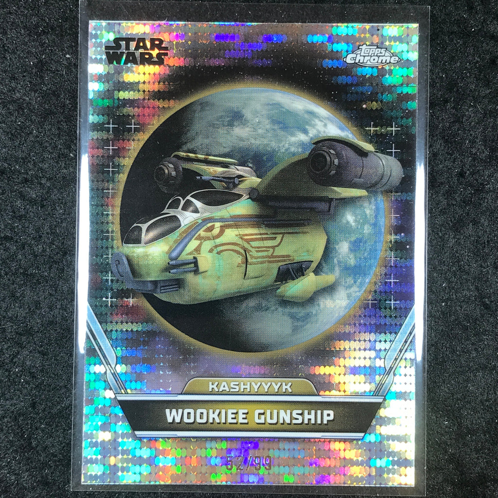 2024 Stars Wars Hyperspace WOOKIEE GUNSHIP Base Pulsar 52/99 #33 ...