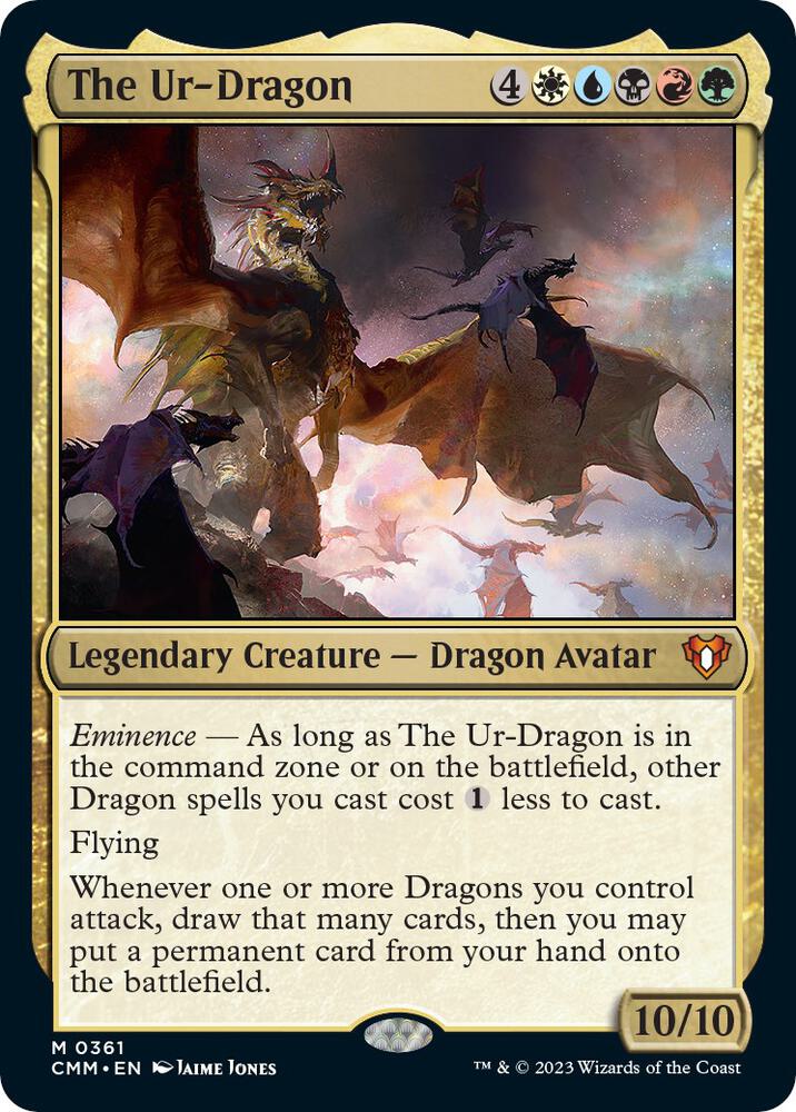 The Ur-Dragon - #361 - Mythic Commander Masters – Cherry Collectables