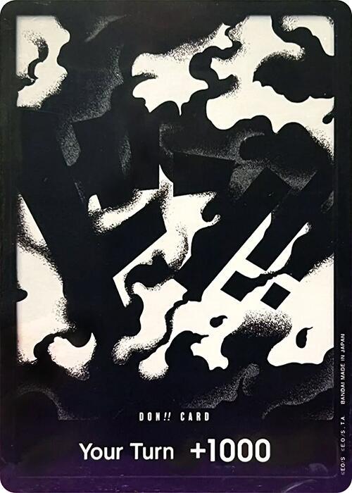 DON!! Card (Blackbeard) (Double Pack Set Vol. 6) OP09 - DON!! OP-09 Em ...