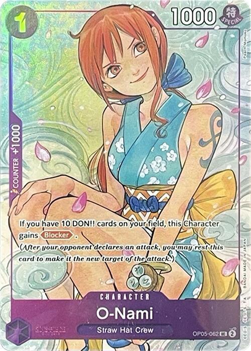 Nami - OP05-062 - One Piece Illustration Box Vol.1 Promo – Cherry ...