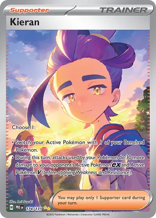 [SPECIAL] Kieran - 174/131 - Special Illustration Rare Prismatic Evolu ...
