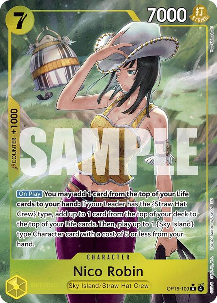 [ALTERNATE ART] Nico Robin (109) (OP15-109) R - One Piece Adventure on ...