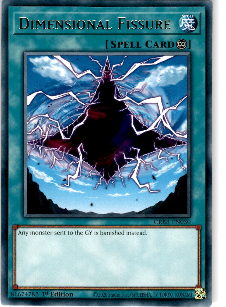 Dimensional Fissure - CRBR-EN030 - Rare 1st Edition – Cherry Collectables