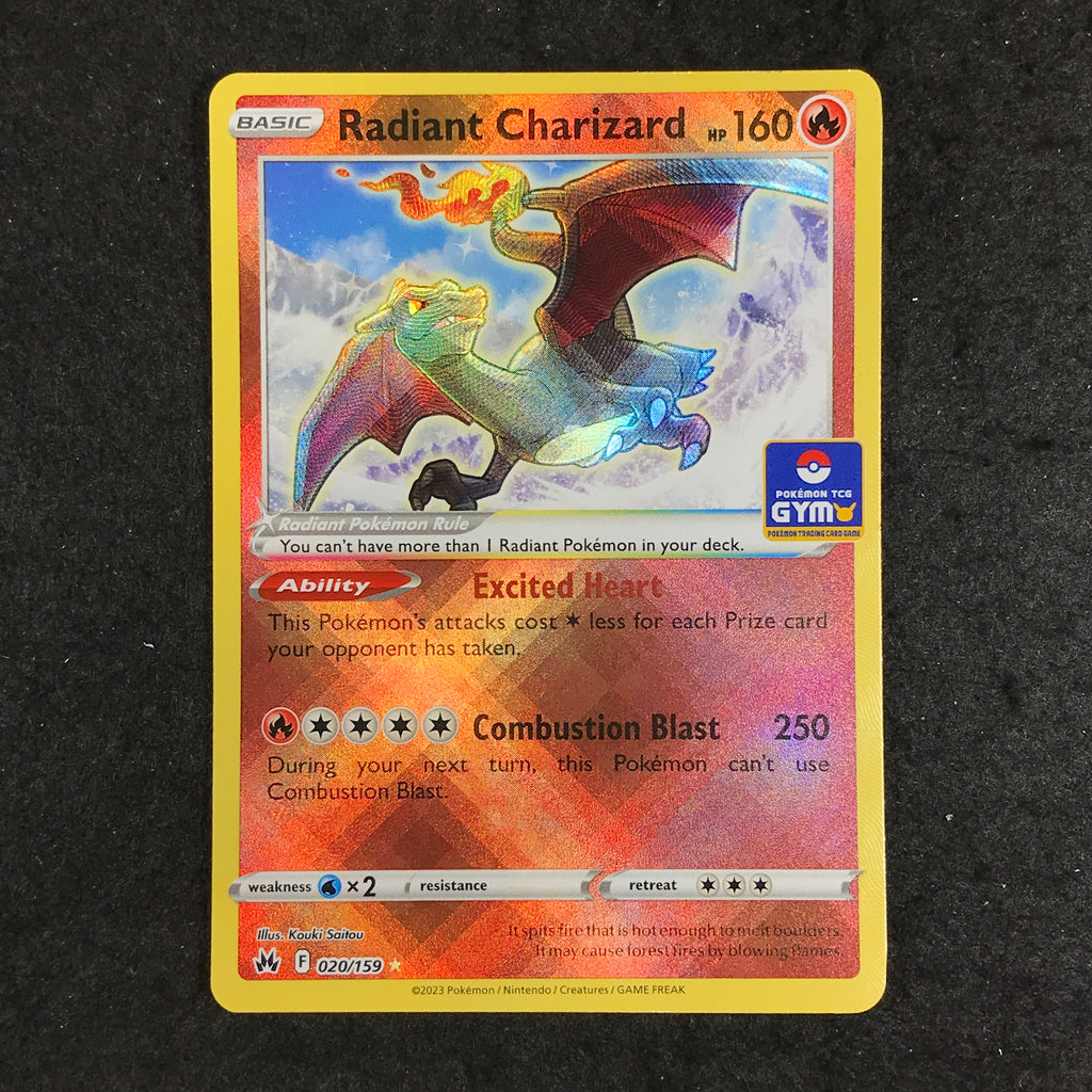 Radiant Charizard - 020/159 - ASIA GYM PROMO (A) – Cherry Collectables
