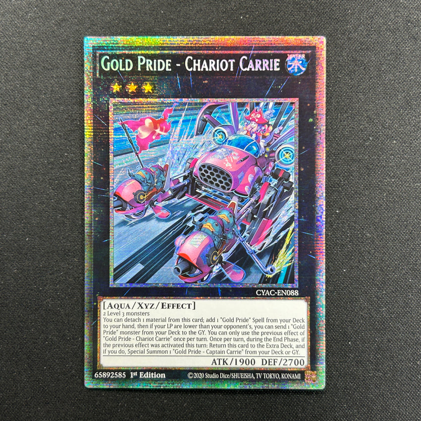 C Starlight Rare Gold Pride - Chariot Carrie - Cyac-en088 - 1st Editio – Cherry Collectables