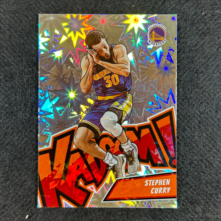 2022-23 Crown Royale Stephen Curry Kaboom Silver Ssp No 11 – Cherry ...