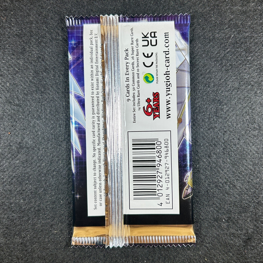 Misprint / Miscut / Error Yu-gi-oh Tcg Power Of The Elements Booster P ...