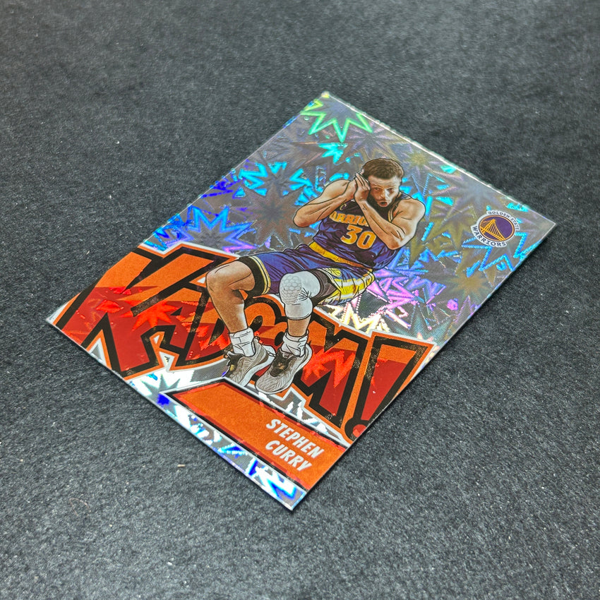 2022-23 Crown Royale Stephen Curry Kaboom Silver Ssp No 11 – Cherry ...